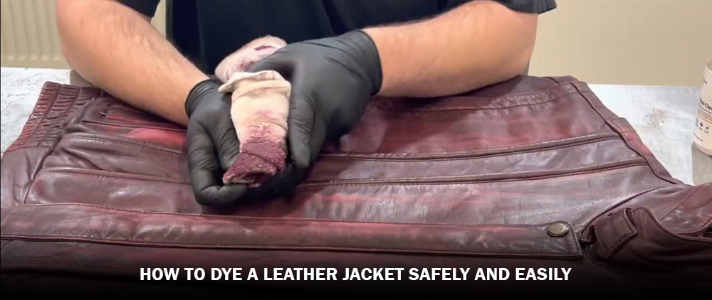 leather jacket redye