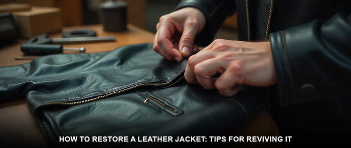 How to Restore a Leather Jacket: Easy Care & Repair Tips