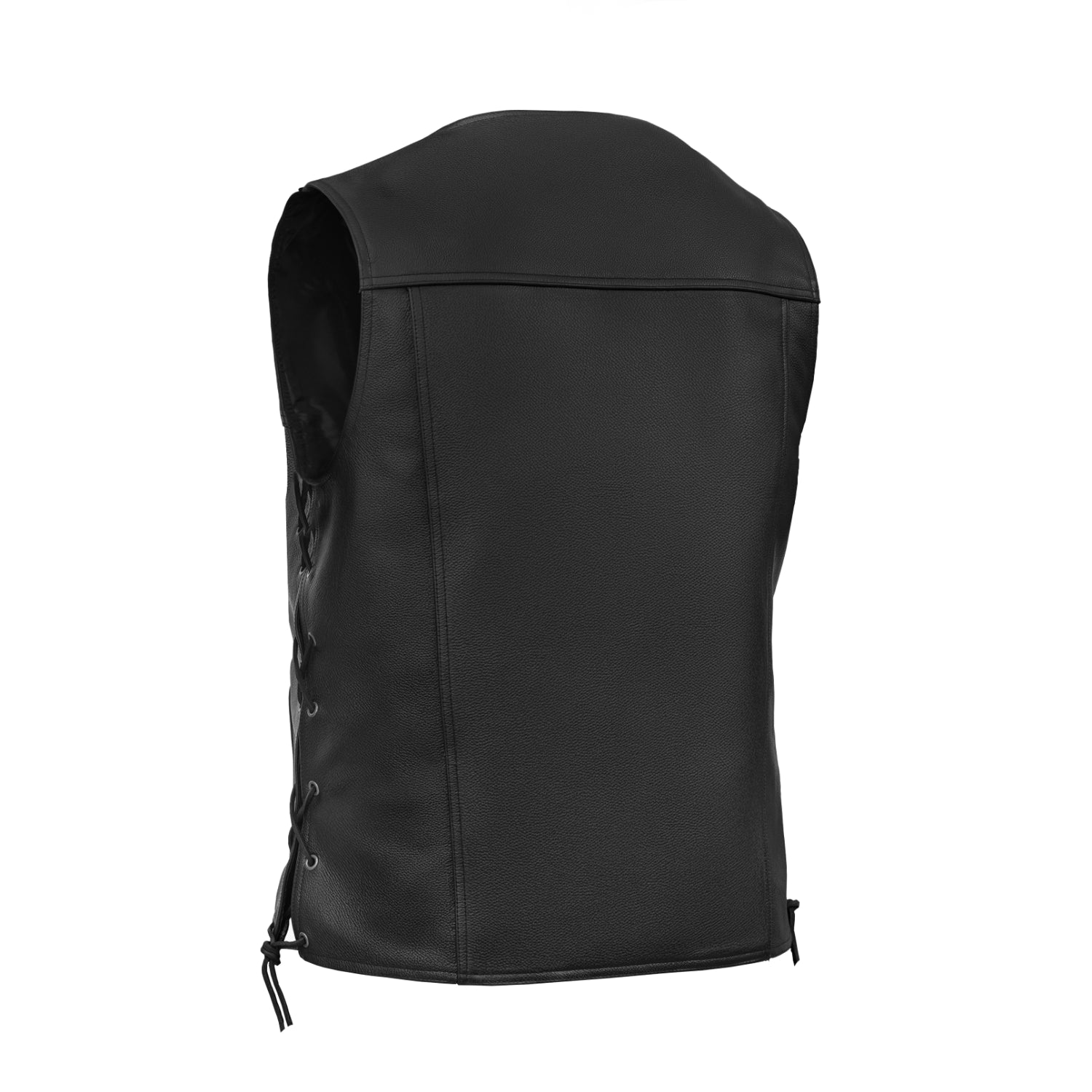 Stormer Men's Motorcycle Leather Vest