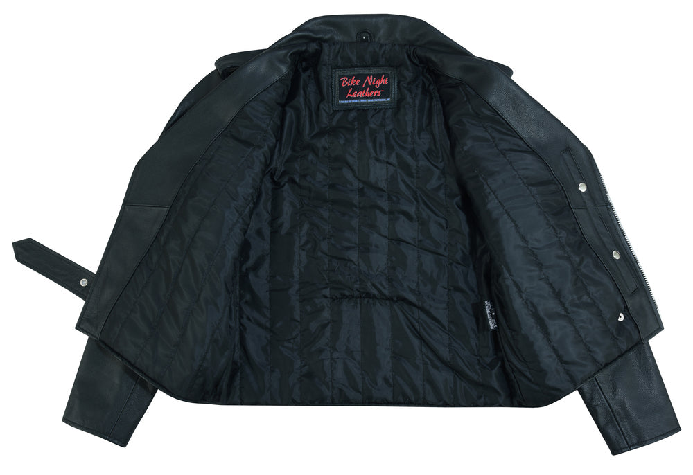 Magno Men’s Motorcycle Leather Jacket – Premium Comfort