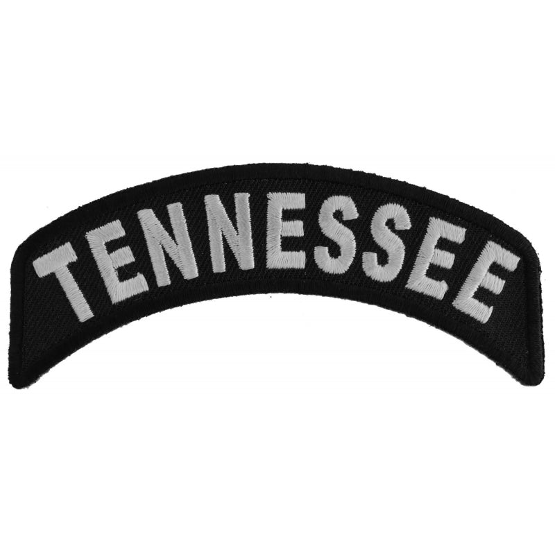 Tennessee 4x1.75" Patch - Embroidered, Sew/Iron On