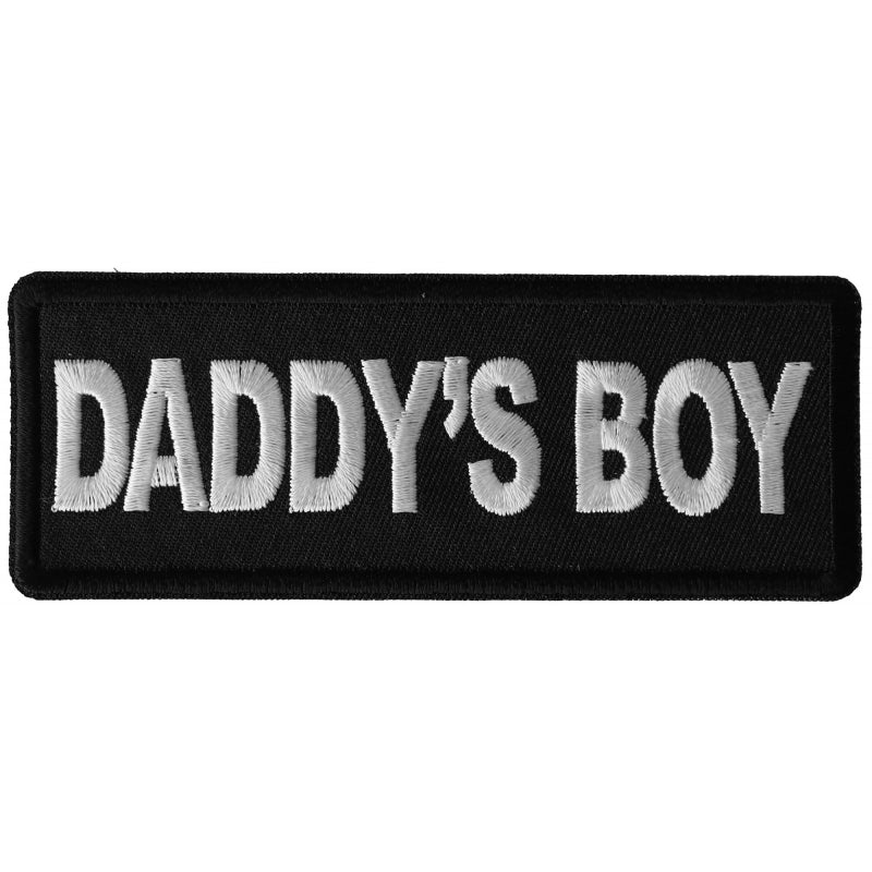Daddy's Boy Patch - Bold & Unique, Easy Iron-On