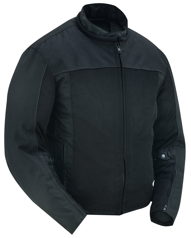 ThunderStrike Men's Textile Motorcycle Jacket – Power & Precision